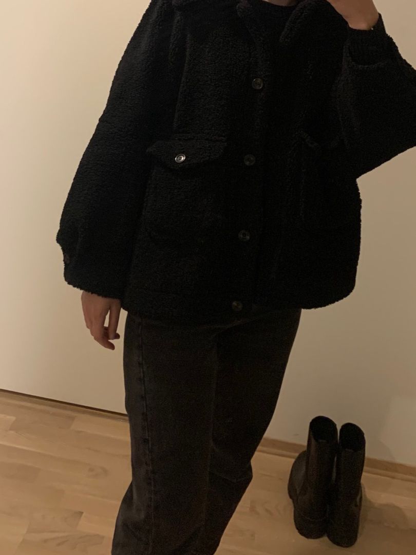 Teddy jakke fra Zara • Tise