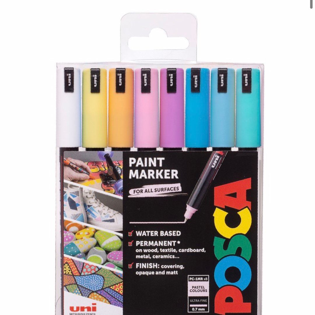 Posca tusjer • Tise