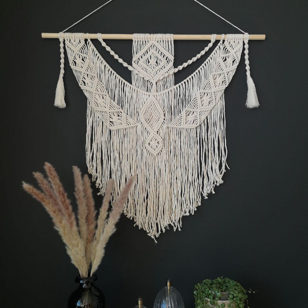 Makrame veggheng • Tise