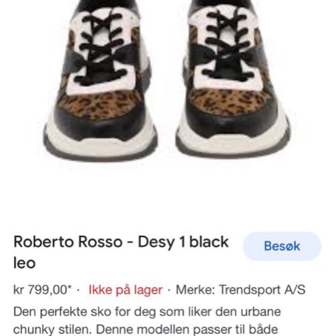 Roberto Rosso sko • Tise