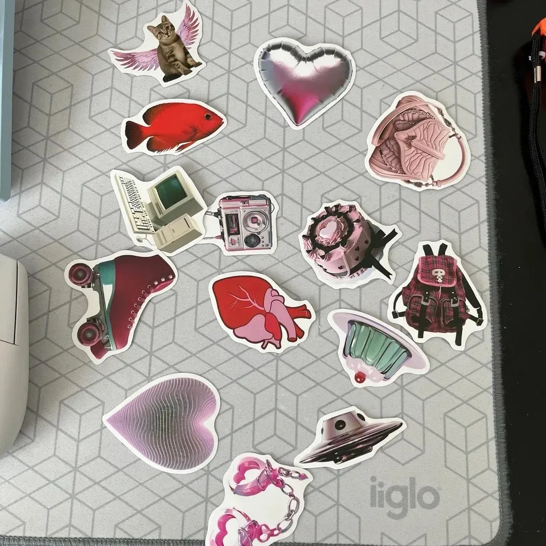 Stickers, Crocs pynt • Tise